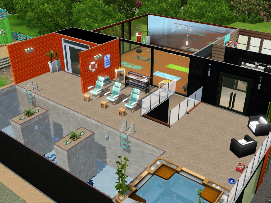 Mod The Sims - The Sims 4 Functional Spa! (2020)