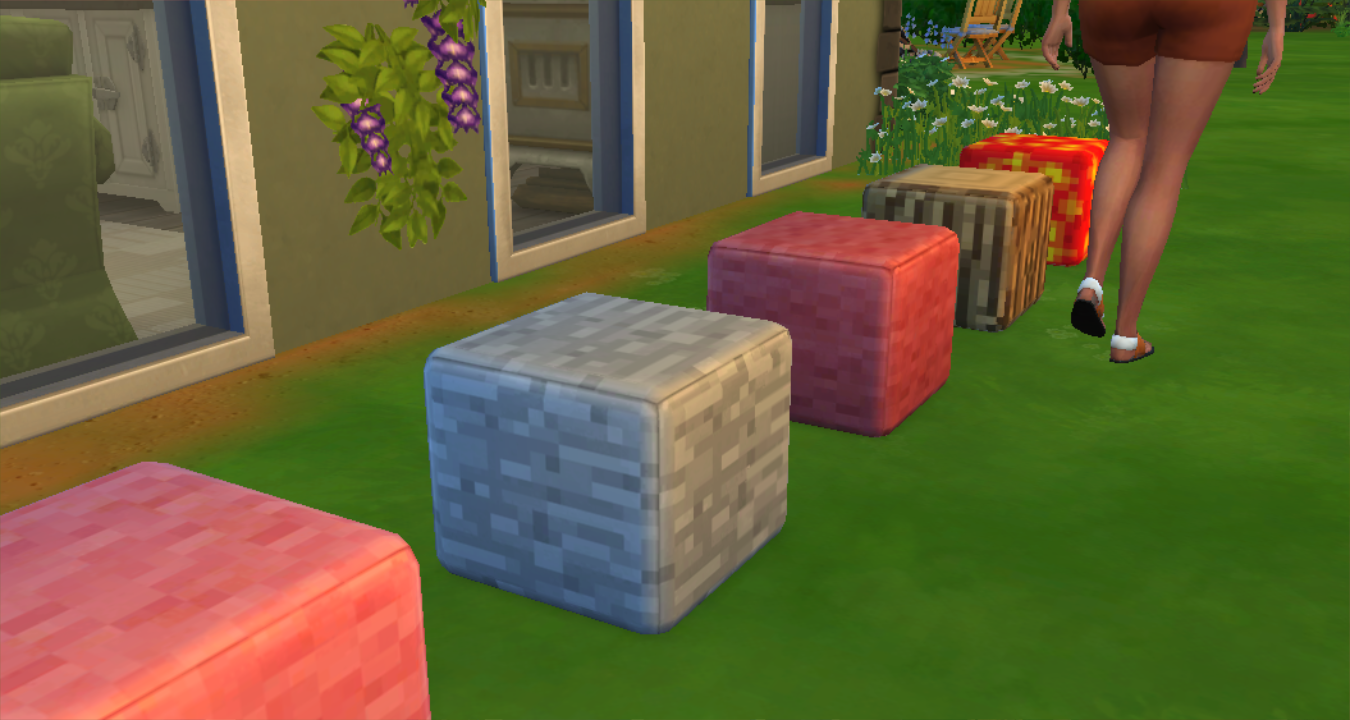 Mod The Sims - Minecraft Block Poof