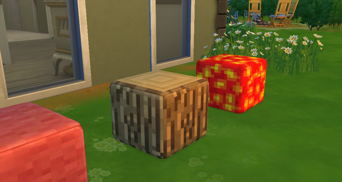 Mod The Sims - Minecraft Block Poof