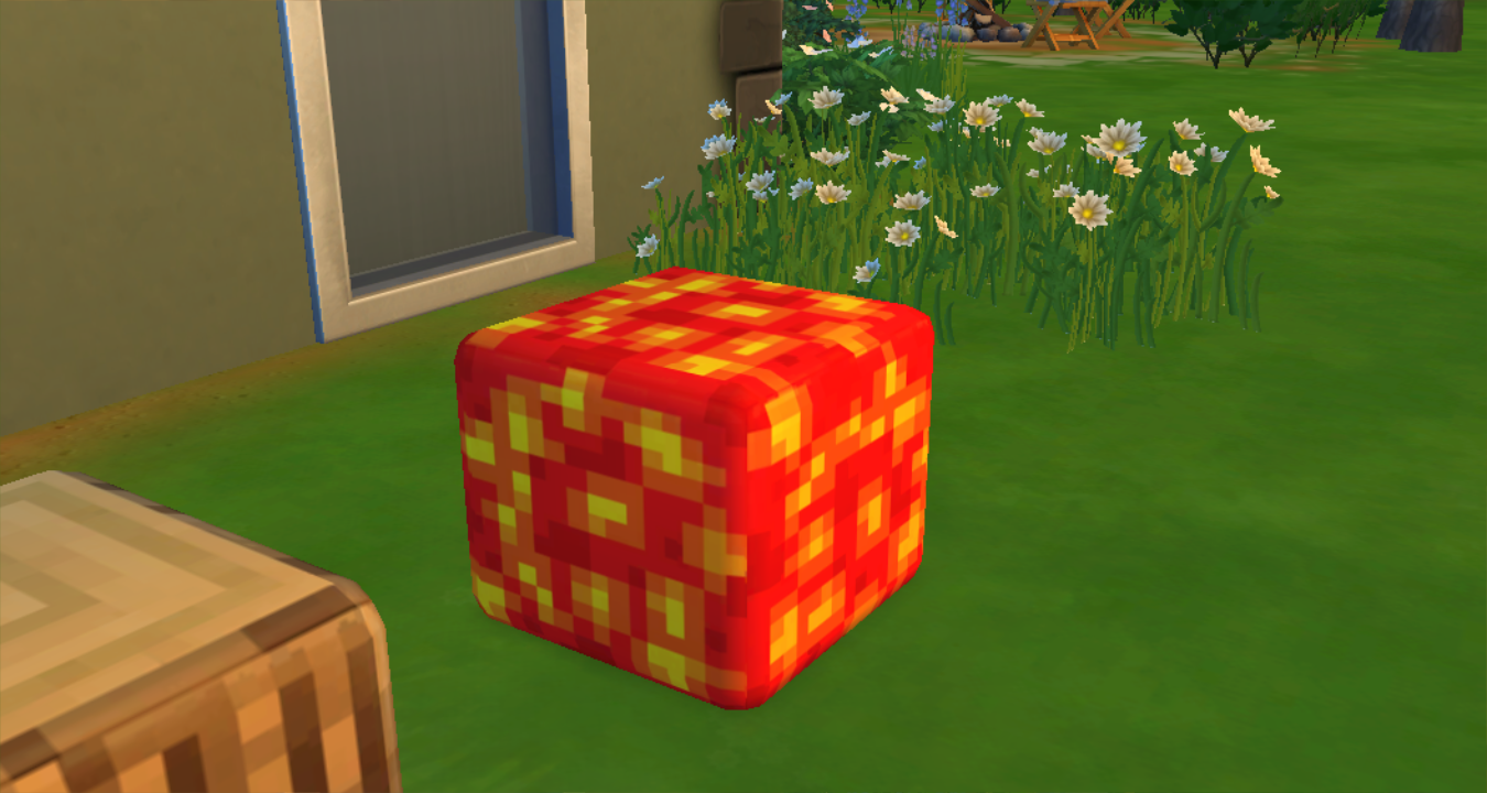 Mod The Sims - Minecraft Block Poof