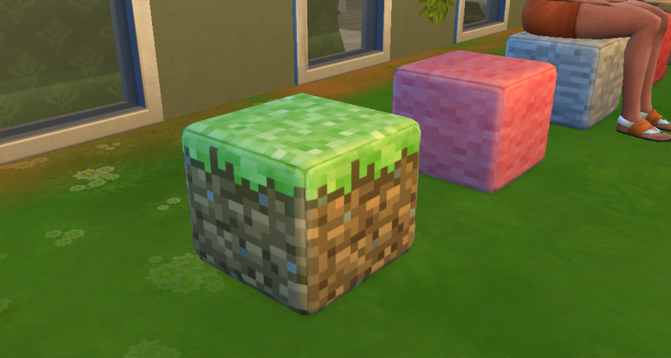 Mod The Sims - Minecraft Block Poof