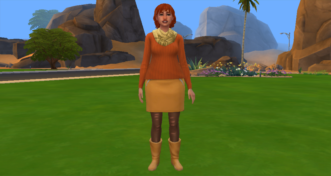 Mod The Sims - Tamara Whells-ORANGE color challenge