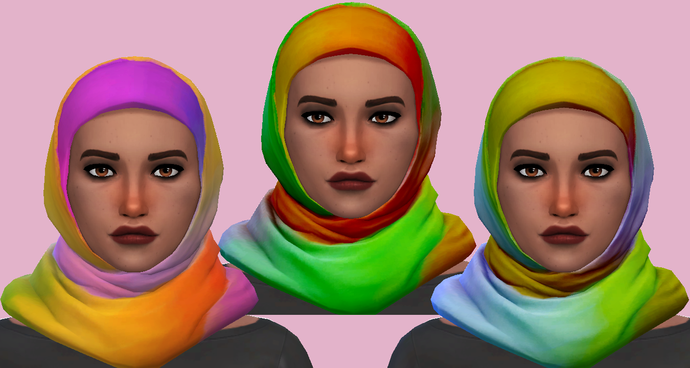 Mod The Sims - More colors for headscarf