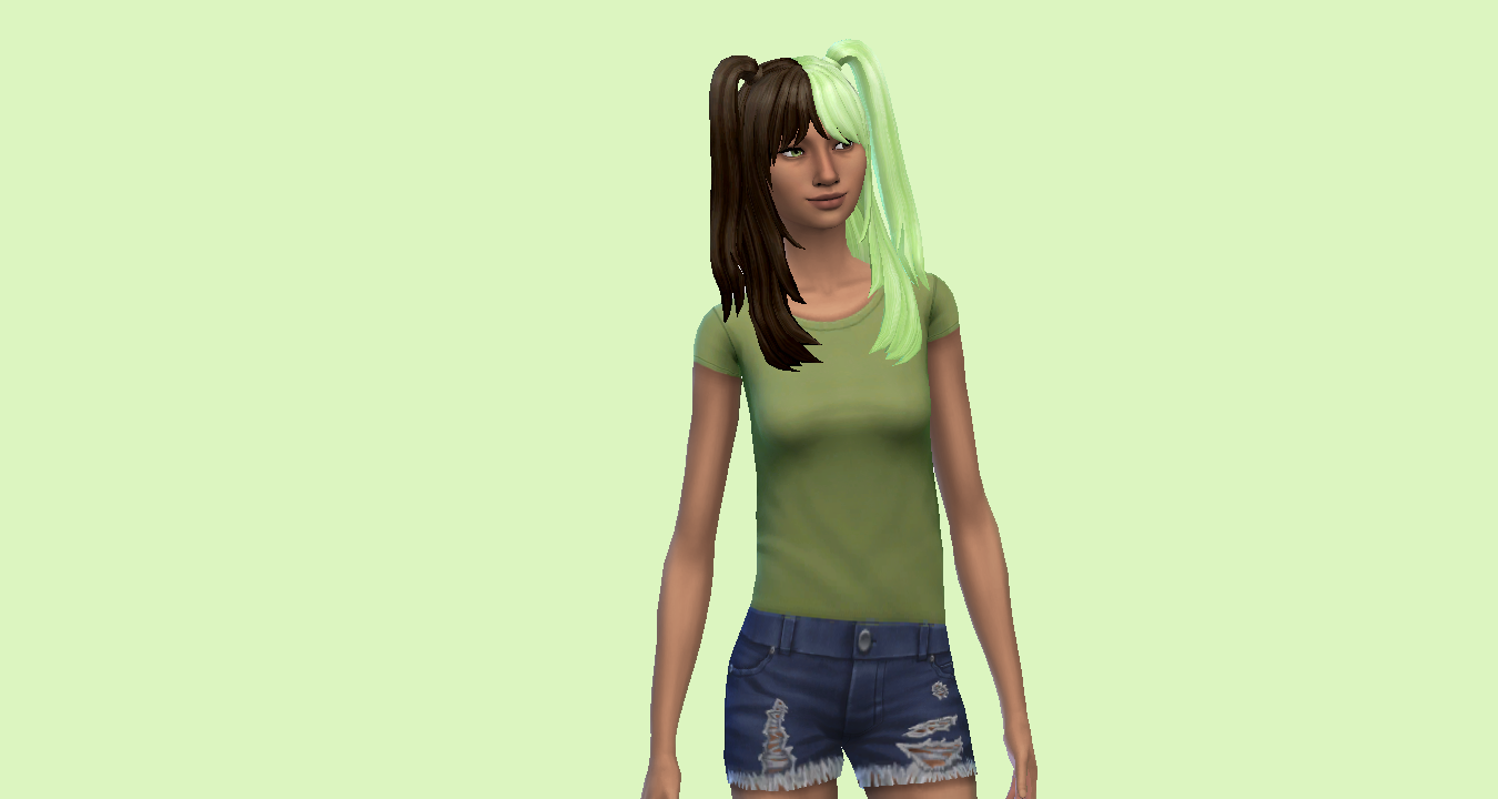 Mod The Sims - Brooke Whells-GREEN color challenge