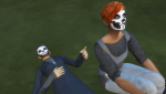Mod The Sims - Skull face paint