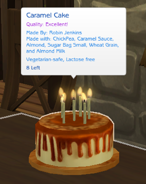 how to bake birthday cake sims 4