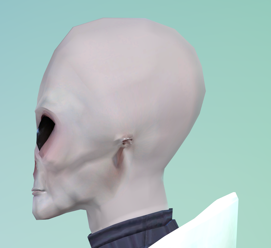 Mod The Sims - Realistic Alien Head