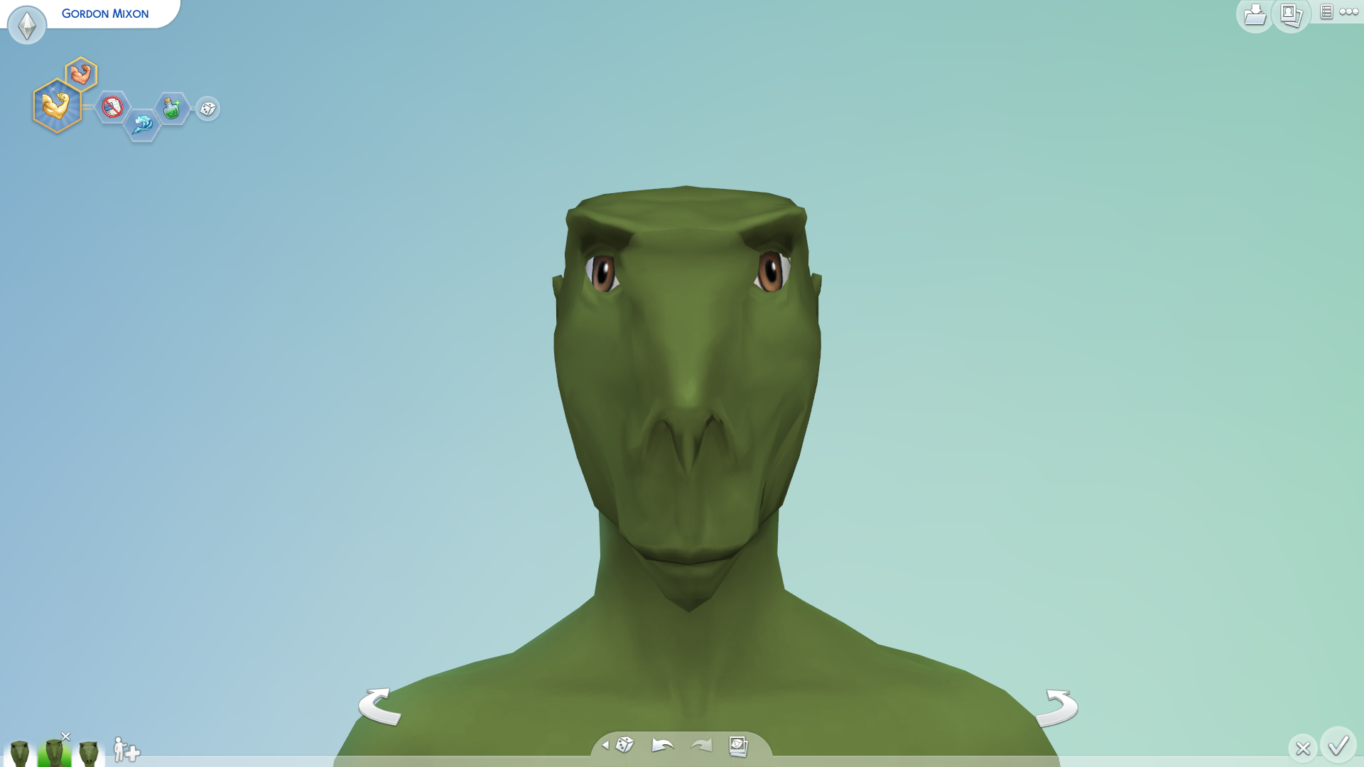 Mod The Sims - Reptilian Body, Head, and Teeth