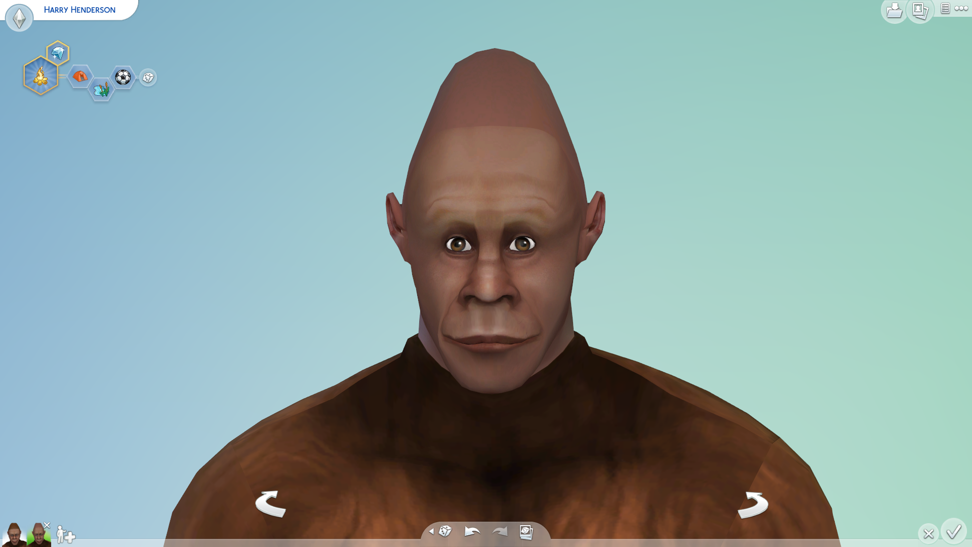 Mod The Sims - Bigfoot Head and Body