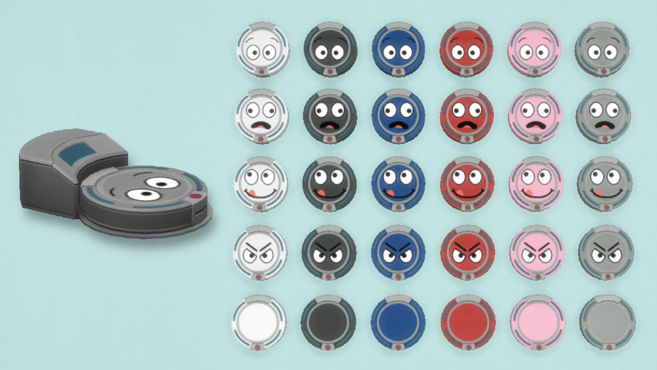 Mod The Sims - Have a bit more personality! Robot vacuum Recolor