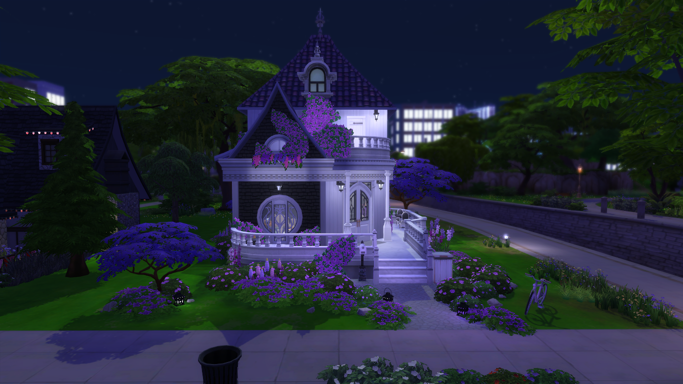 Mod The Sims - Ianthe - the violet house (no CC)