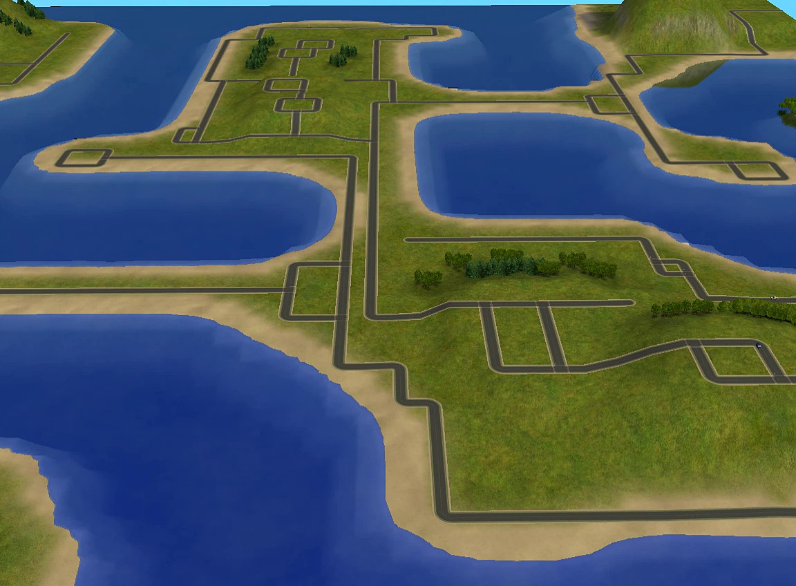 Mod The Sims - Coastland - neighborhood map