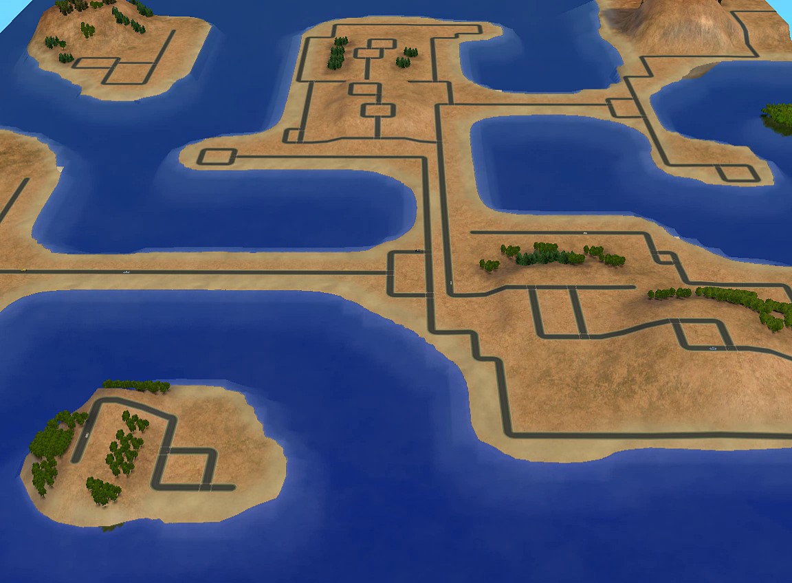 Mod The Sims - Coastland - neighborhood map