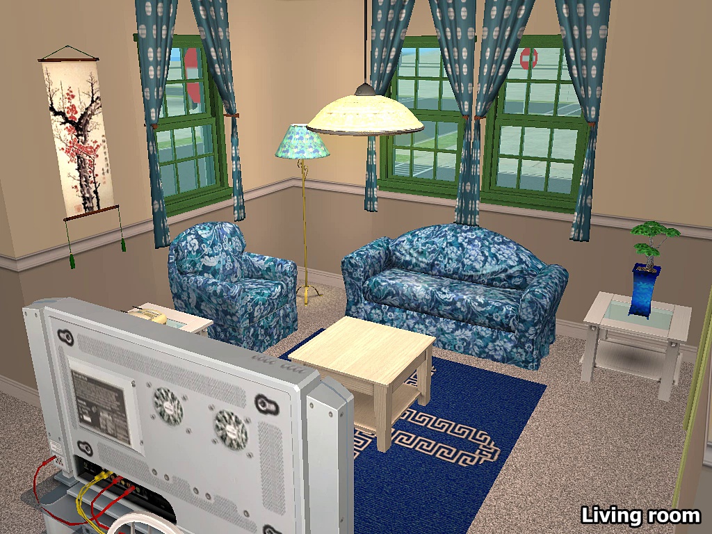 Mod The Sims - Tiny family house - 1x1 - base game lot