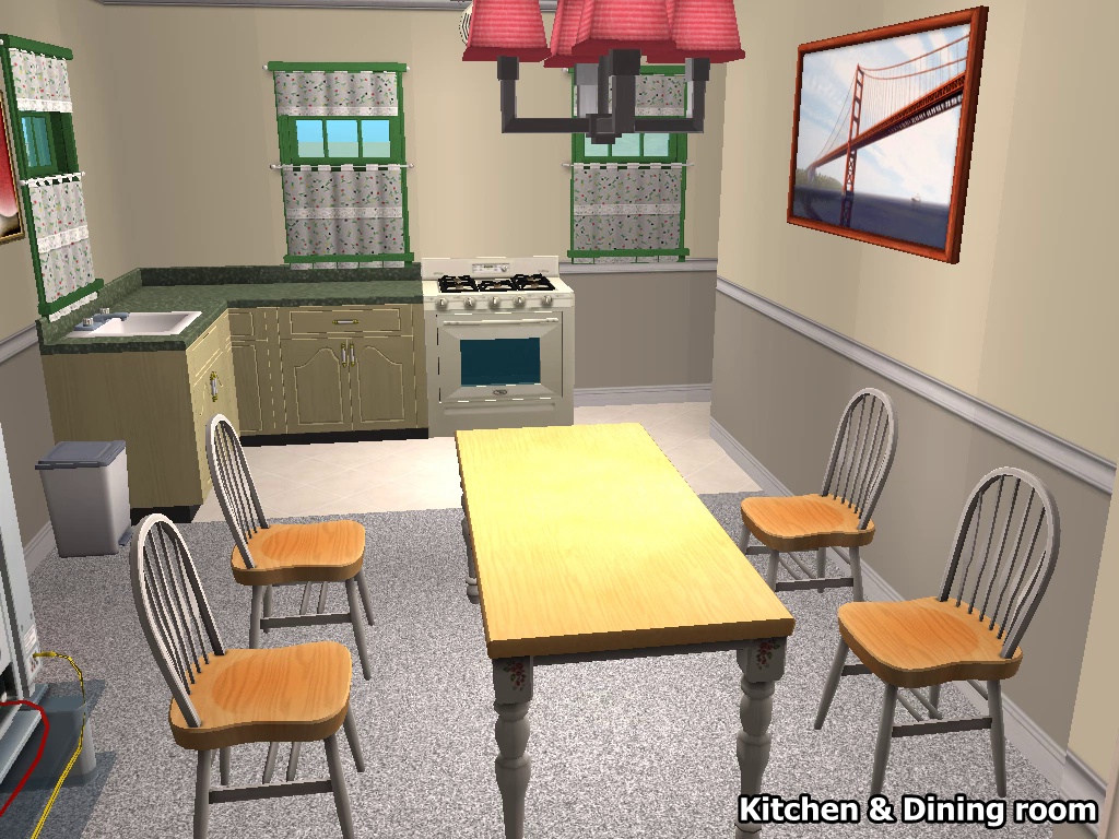Mod The Sims - Tiny family house - 1x1 - base game lot