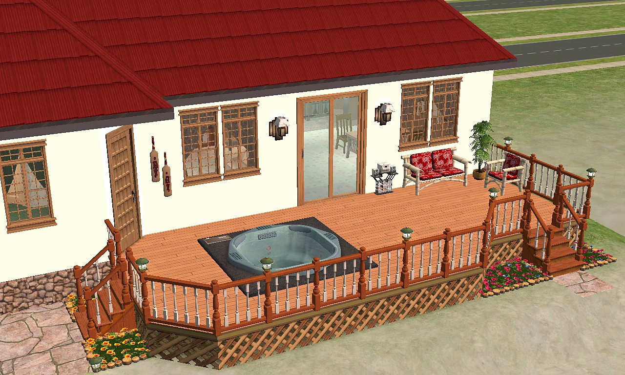 Mod The Sims - The basics: Part 2 - 4x2 beach lot - No CC