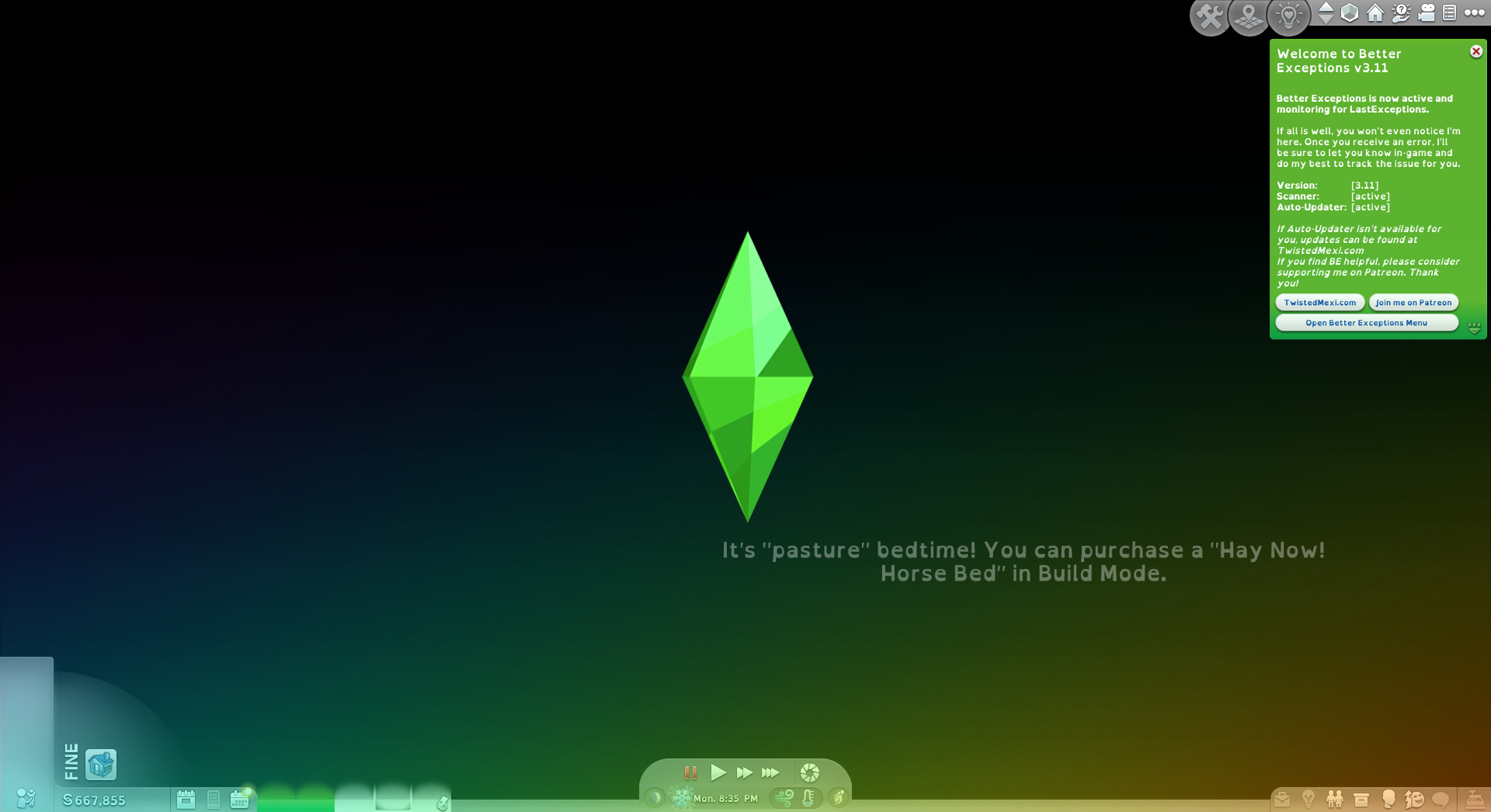 Mod The Sims - Transparent Loading Screens! [13 options, mainly pride ...