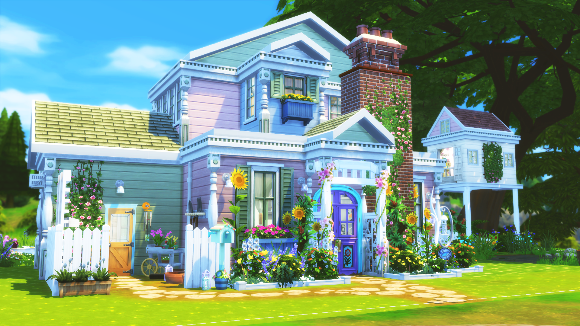 Sims 2 Cute House