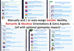 Mod The Sims - LGBTQIA+: Gender and orientation Overhaul, v2. Identity ...