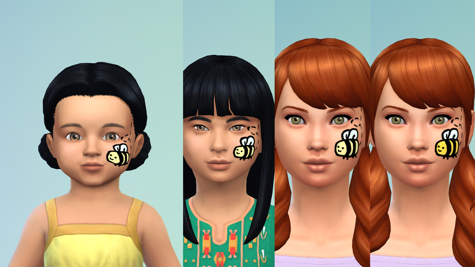 Mod The Sims - Magical makeup kit pack