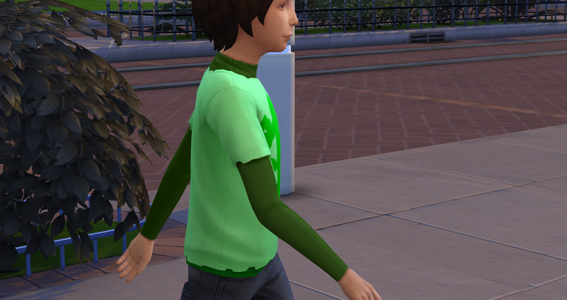 Mod The Sims - Remus Sanders child T-Shirt, Island Living needed