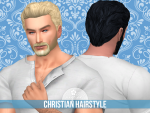 Mod The Sims - Christian Hairstyle for males - Teens to Elders