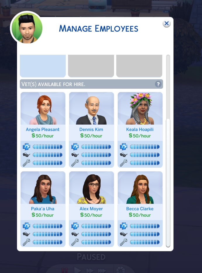 Mod The Sims - Maxed Skills, Restaurant, Retail, Vet Now with Teens