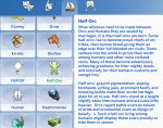 Mod The Sims - Dungeons & Dragons Races as Traits