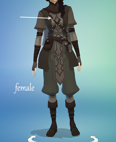 Mod The Sims - Spellcaster Outfit Mod The Sims - Spellcaster Outfit