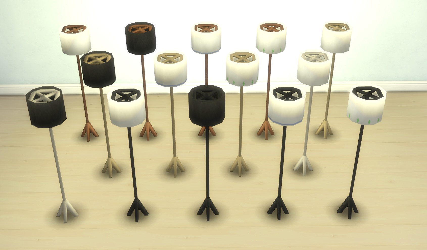 Mod The Sims - Flowing River Office CC Pack