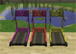 Mod The Sims - 9 Recolors of the TreadMill