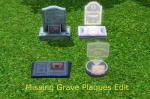 Mod The Sims - Gravestone Plaque Edit (v2.0)
