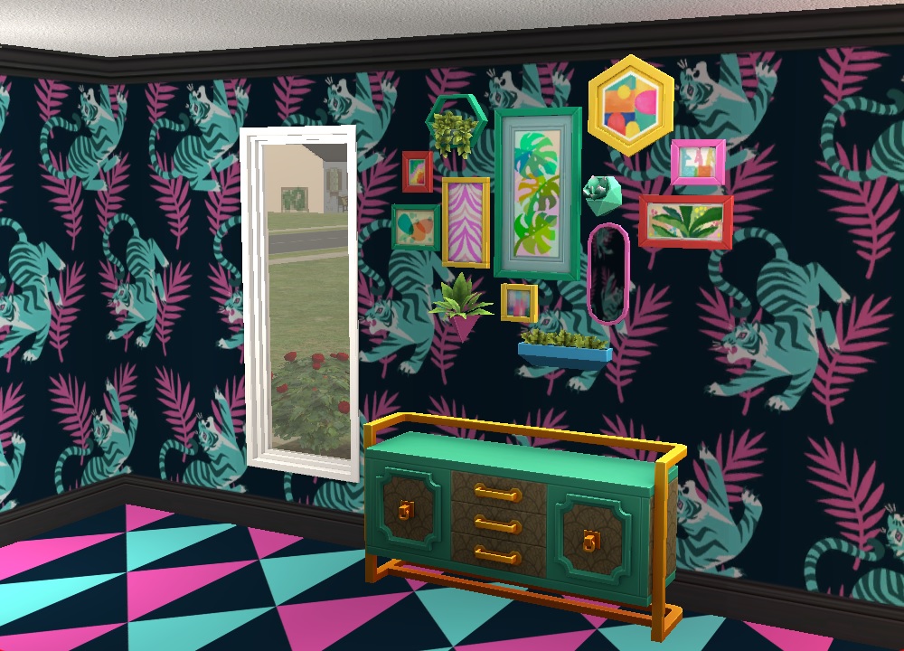 Mod The Sims - TS4_TS2 Décor to the Max Kit - Walls & Floors