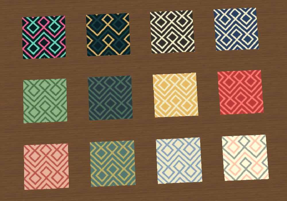 Mod The Sims - TS4_TS2 Décor to the Max Kit - Walls & Floors