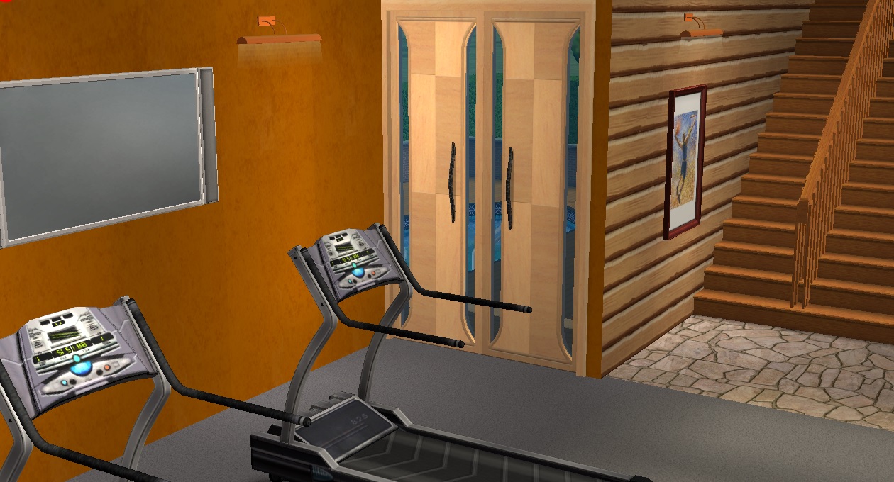 Mod The Sims - TS3_TS2 Mr. Crunchies Fitness (Gym) - No CC