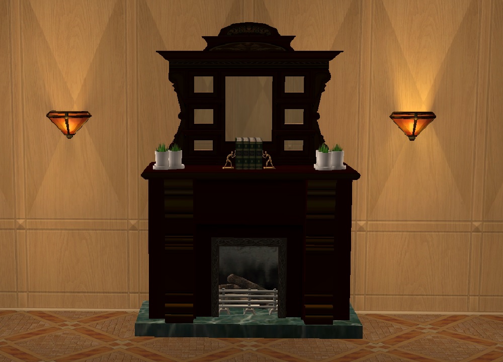 Mod The Sims - TS4_TS2 Fireplaces by CharmedSims