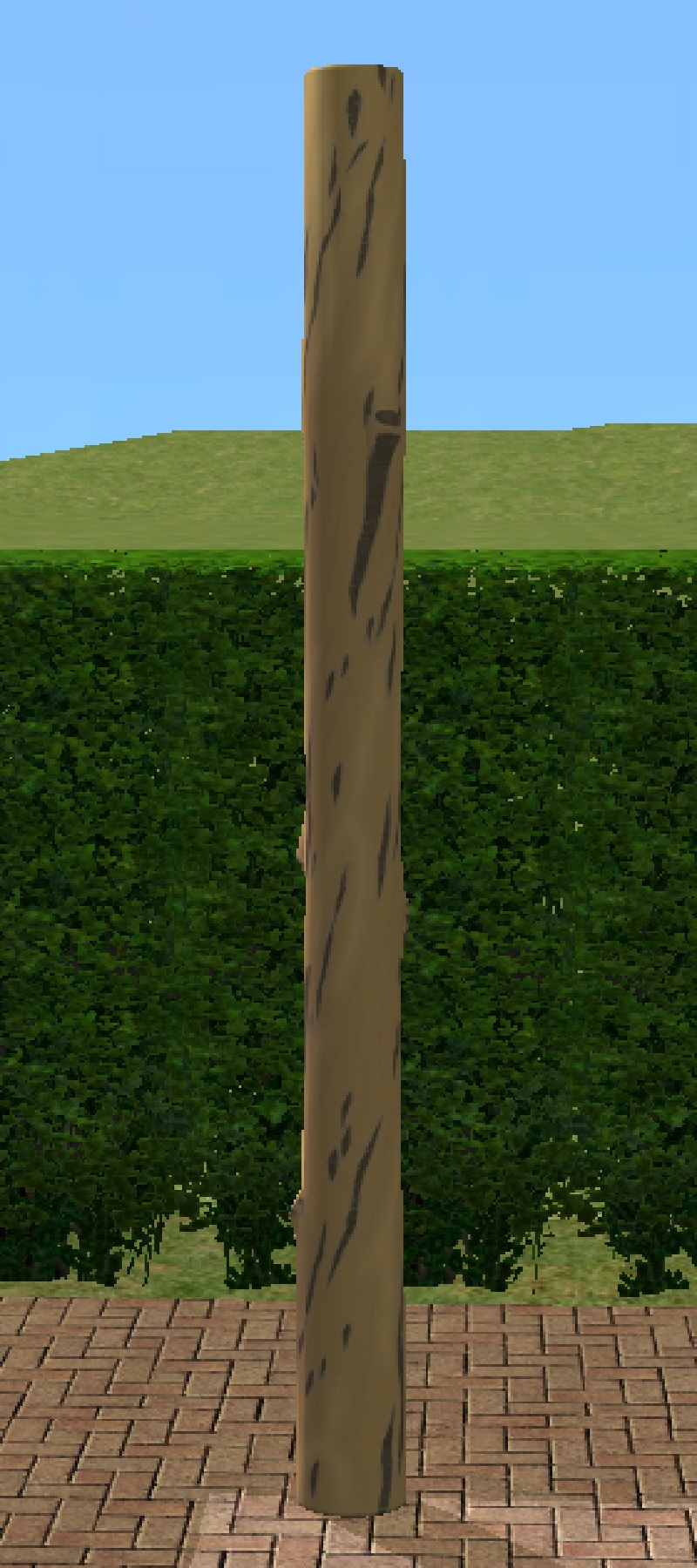 Mod The Sims - TS3_TS2 Serenity Retreat - Wooden Spa Columns