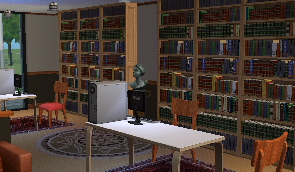 Mod The Sims - TS3_TS2 Noble Tome Library