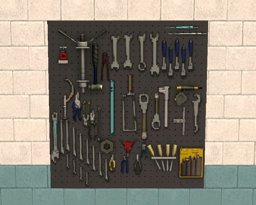 Mod The Sims - TS3_TS2 Fast Lane Stuff - Garage or Workshop