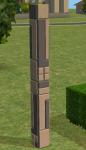 Mod The Sims - TS3_TS2 Town Life Stuff - Geometric Columns