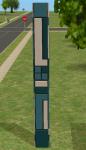 Mod The Sims - TS3_TS2 Town Life Stuff - Geometric Columns