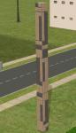 Mod The Sims - TS3_TS2 Town Life Stuff - Geometric Columns