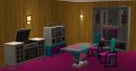 Mod The Sims - TS3_TS2 70s, 80s, & 90s Stuff - Dinner Party