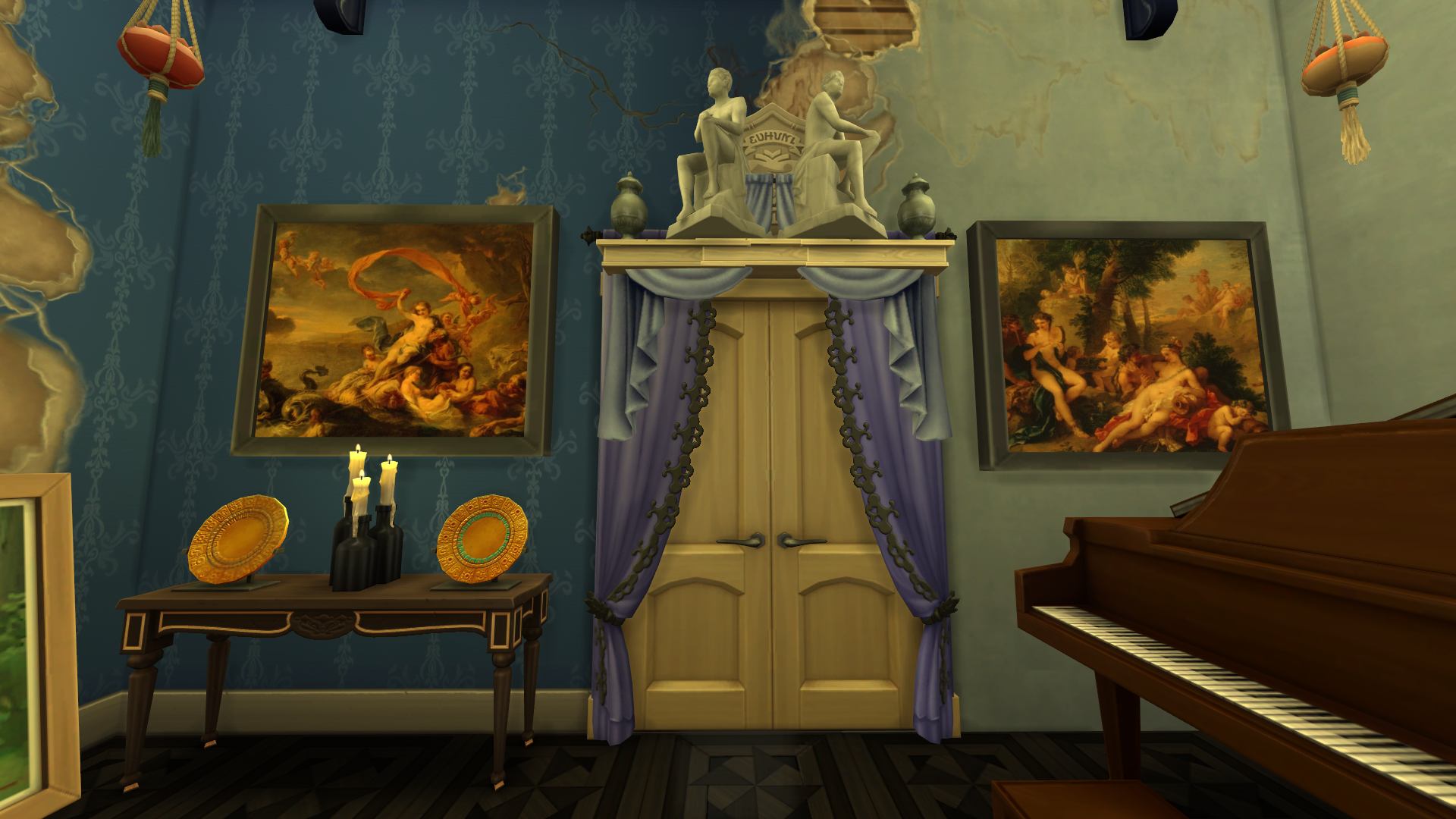 Mod The Sims - Apartments "Renaissance" (No CC)