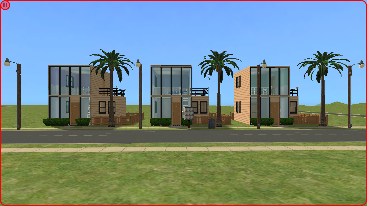 Mod The Sims - Small two-story apartments for single Sims