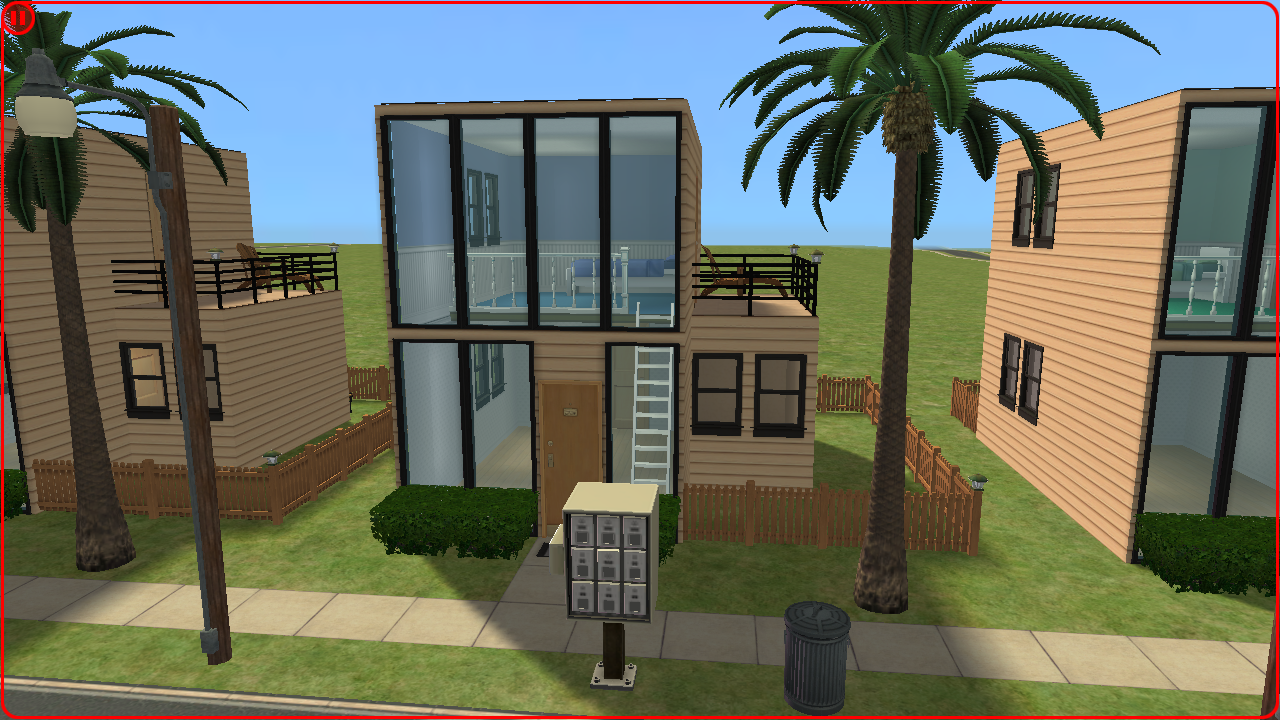 Mod The Sims - Small two-story apartments for single Sims