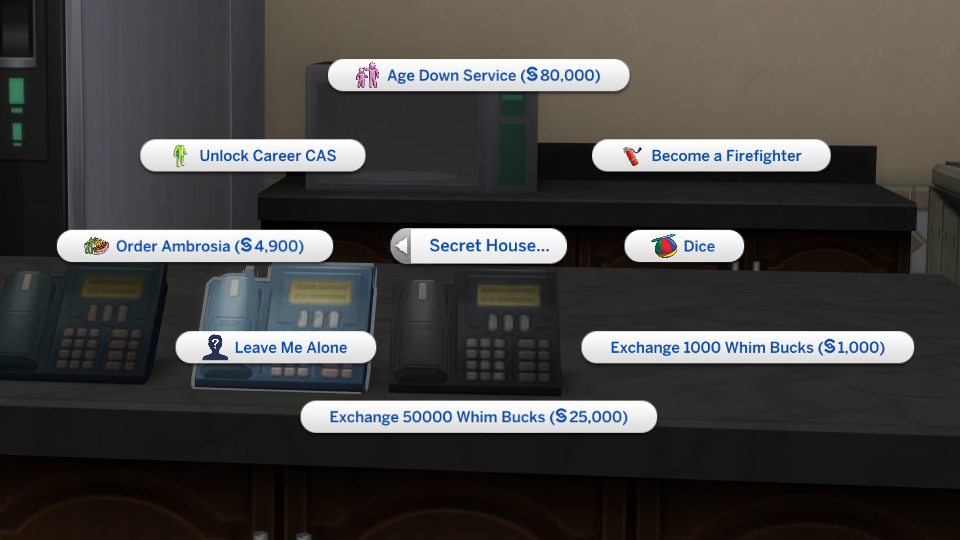 Mod The Sims - Universal Phone(CAS Unlock Updated to Paranormal Pack)