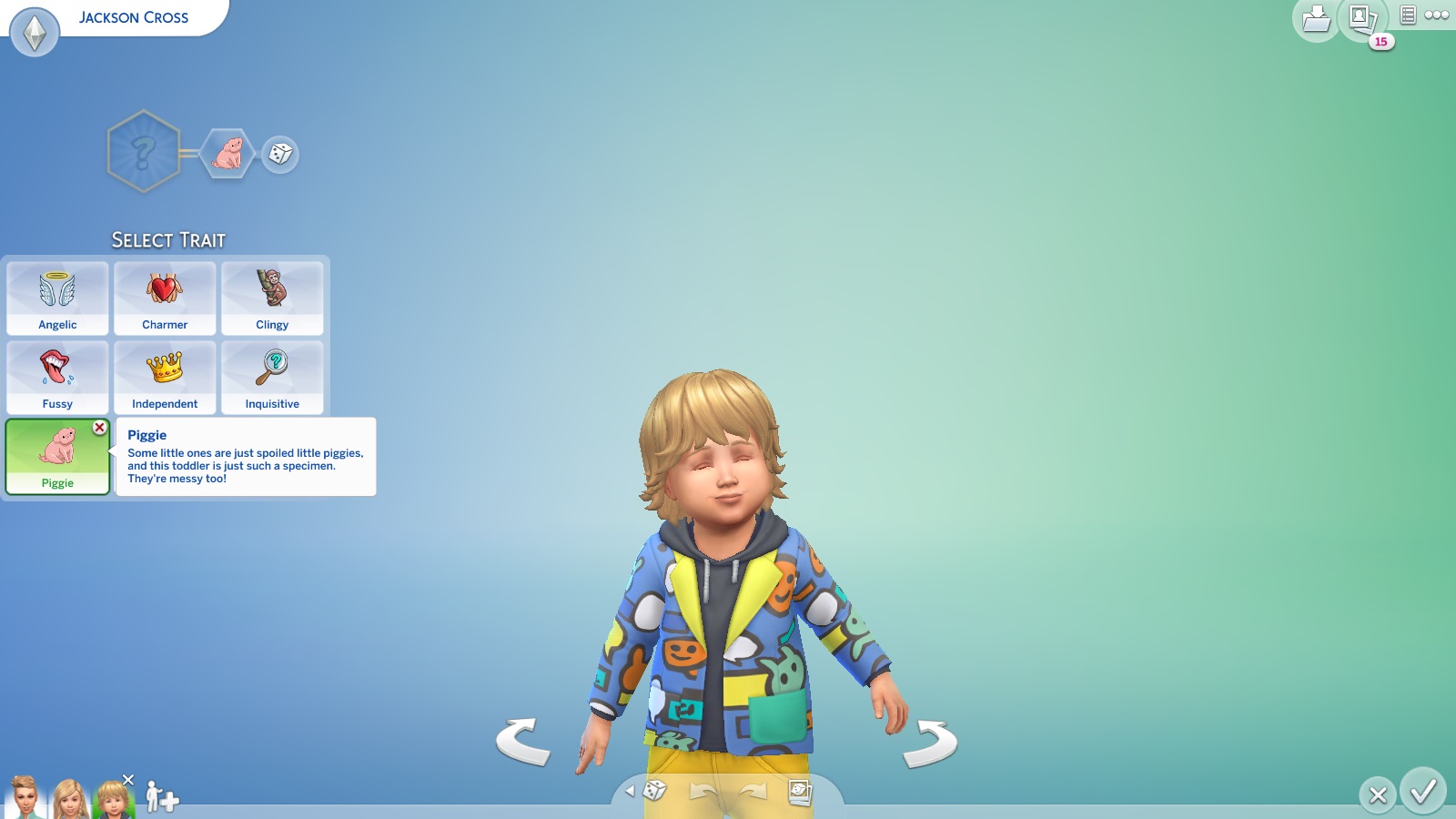 Mod The Sims - Articulate, Bewildered, & Piggie Traits