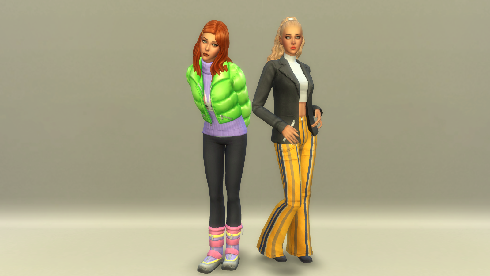Mod The Sims - The Caliente Sisters 90s