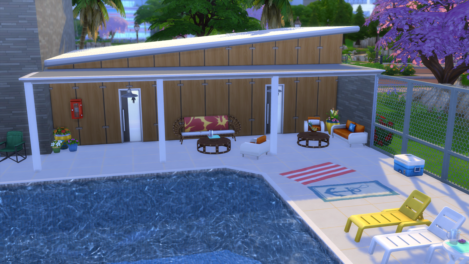 Mod The Sims - Vintage Community Pool